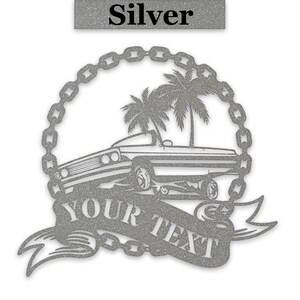 Low-rider Hydraulic Car, Personalized Metal Sign for Car Enthusiasts ...