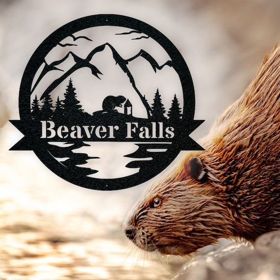 Great Outdoor Beaver Decor Beaver Sign Camp Sign Christmas - Etsy