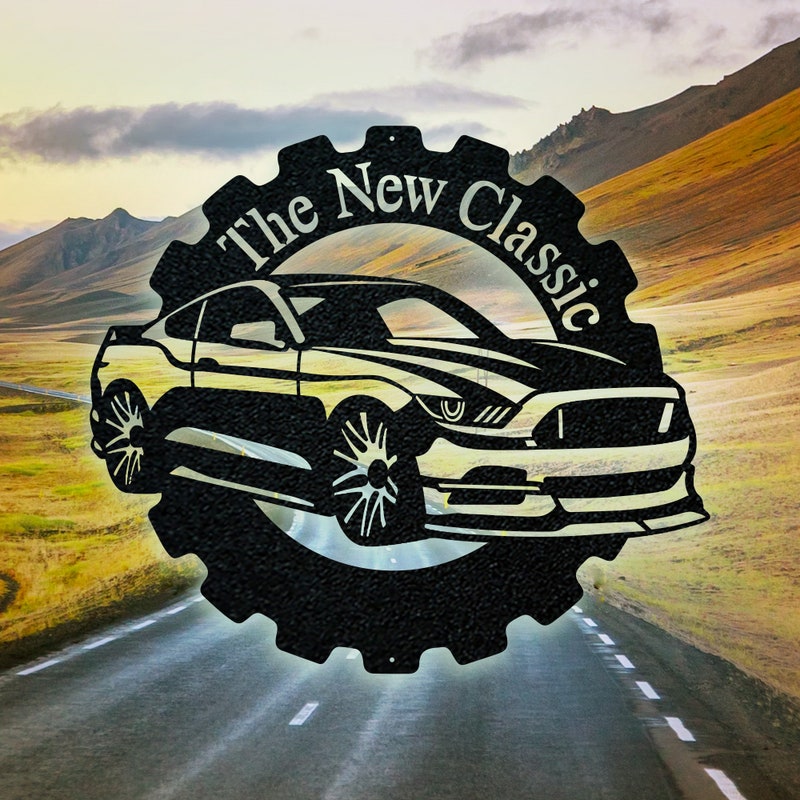 Mustang Garage Sign - Etsy