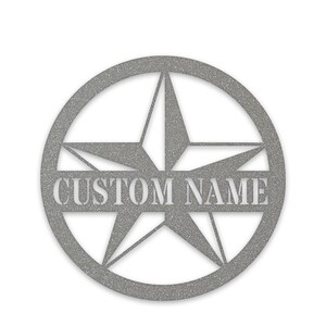 Metal Star Sign - Metal Wall Art - Housewarming Gift - Wedding Gift ...