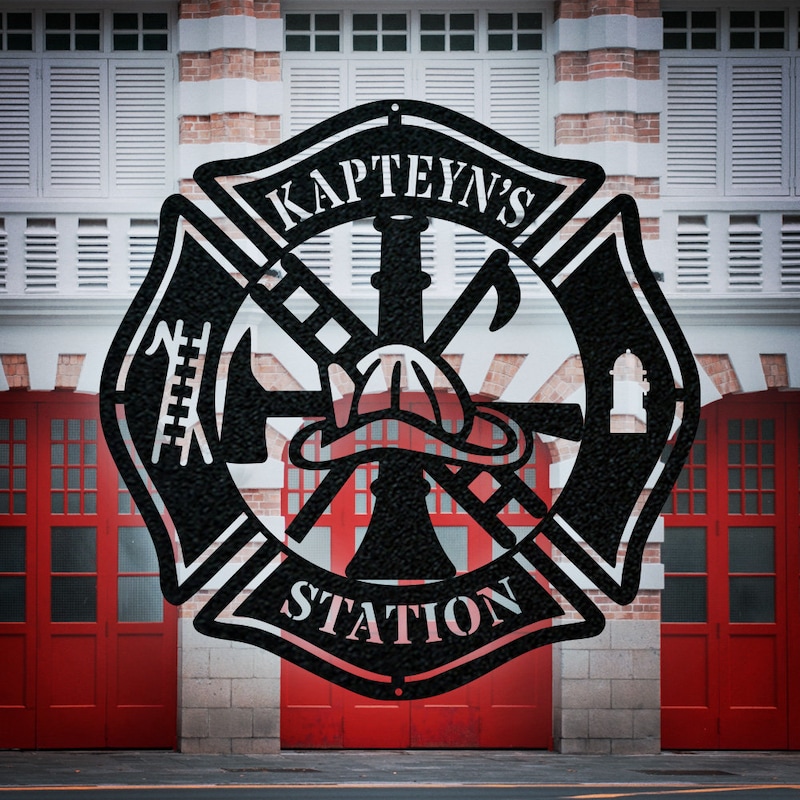 Fire Department Engine Signs - Etsy
