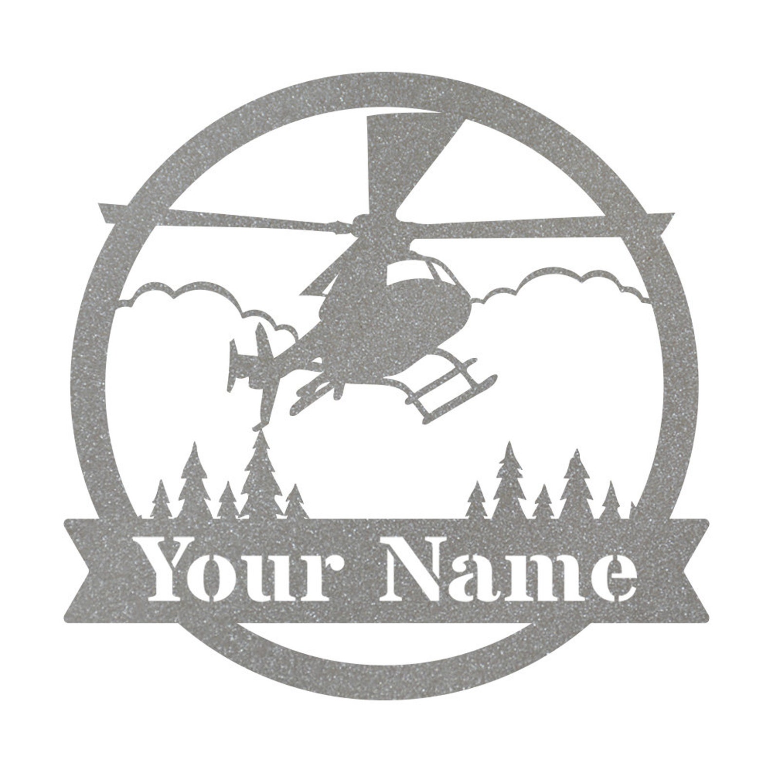 Helicopter Monogram, Pilot Gifts, Personalized Aviation Signs, Custom ...