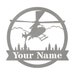 Helicopter Monogram, Pilot Gifts, Personalized Aviation Signs, Custom ...