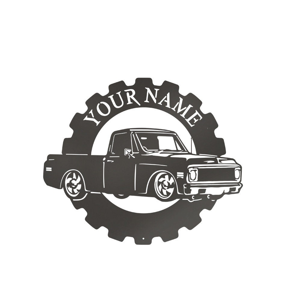 Chevy Truck Classic Car Collection Metal Sign | Etsy