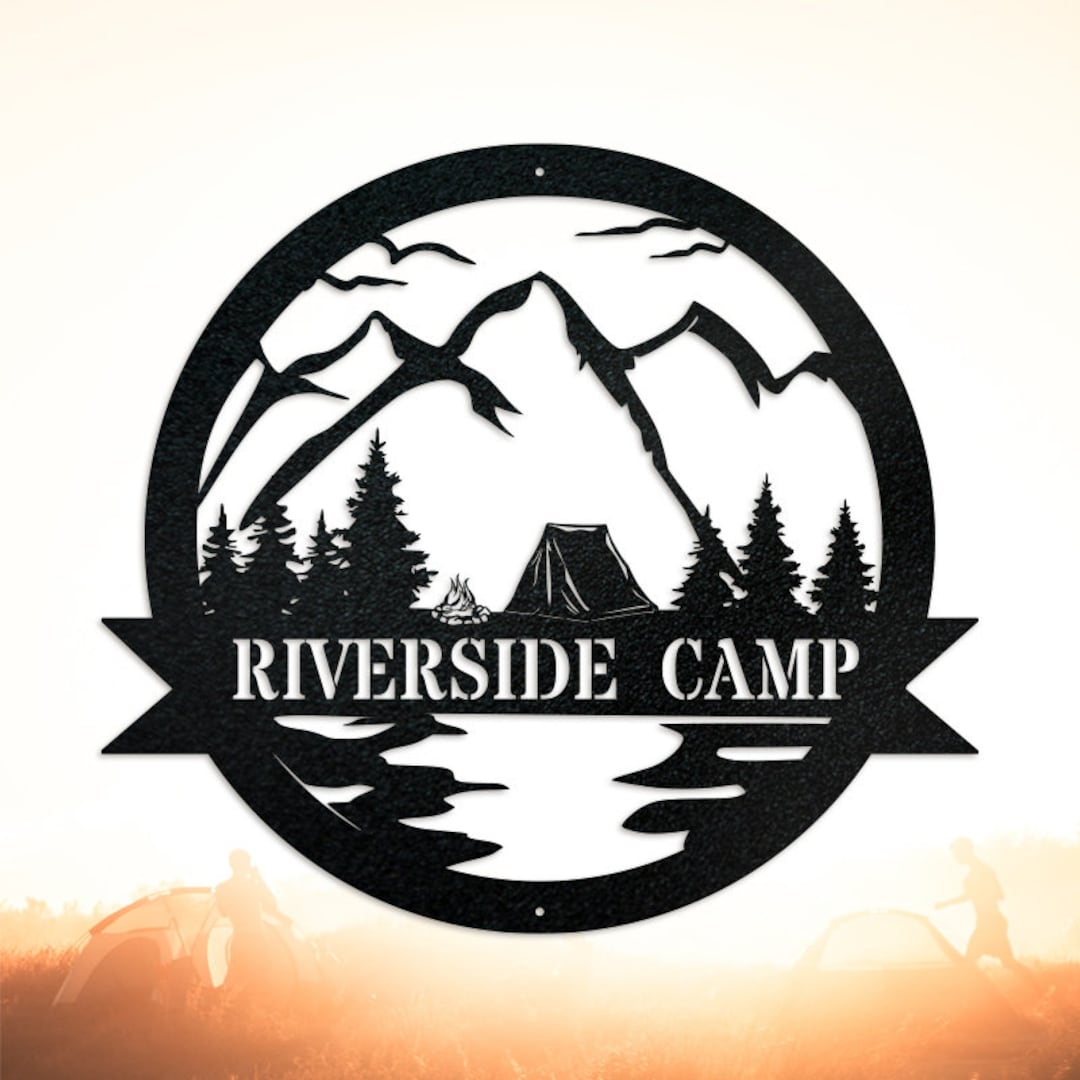 Custom Tent Camper Sign | Metal Decor | Camping | Outdoors SIGN - Etsy