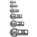 Split Letter Custom Address Sign - Custom Sign - Outdoor Metal Sign ...