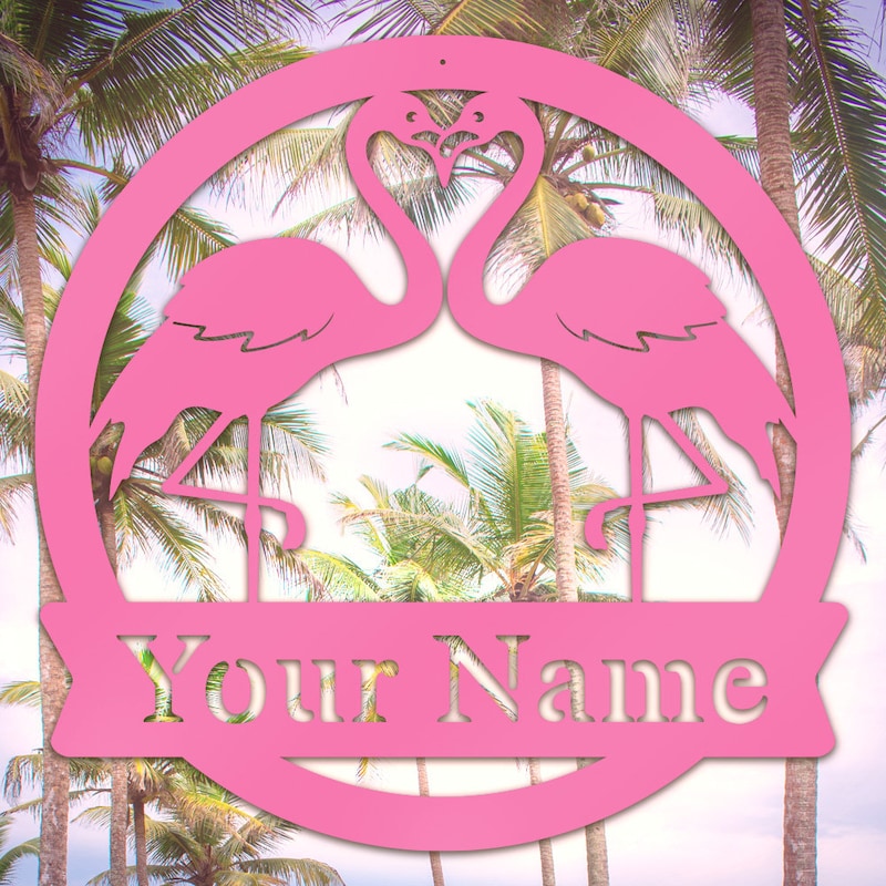 Flamingo Wedding Signs - Etsy