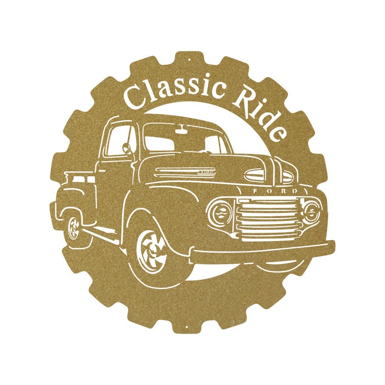Ford Truck Classic Car Collection Metal Sign - Etsy