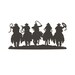 Western Cowboy Posse Wallart Western Riding Cowboys Metal Sign - Etsy