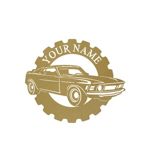 Mustang Classic Car Collection Metal Sign - Etsy