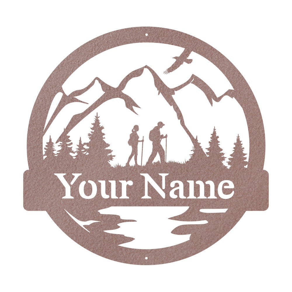 Hiking Great Outdoor Monogram Sign NEW Great Outdoor Hiking - Etsy