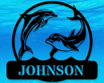 Dolphin Sign - Etsy