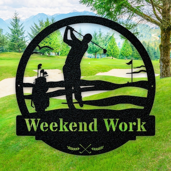 Golf Word Art - Etsy