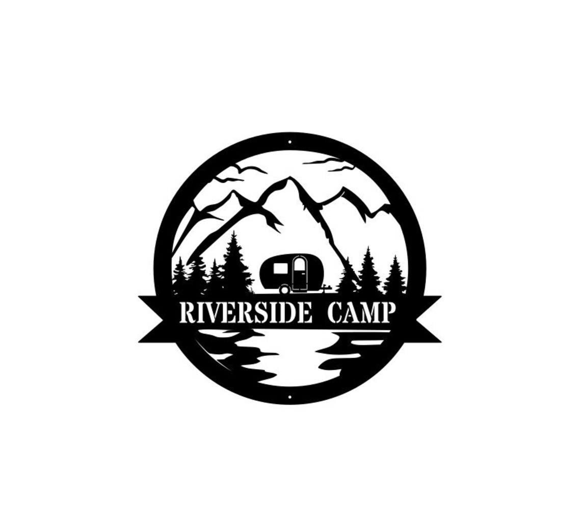 Custom Camper Sign Metal Decor Camping Outdoors SIGN - Etsy