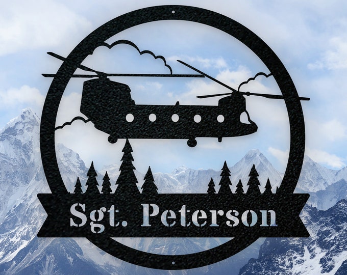 Chinook Helicopter - Etsy