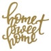 Home Sweet Home - Metal Sign - Monogram Metal Shop - Etsy
