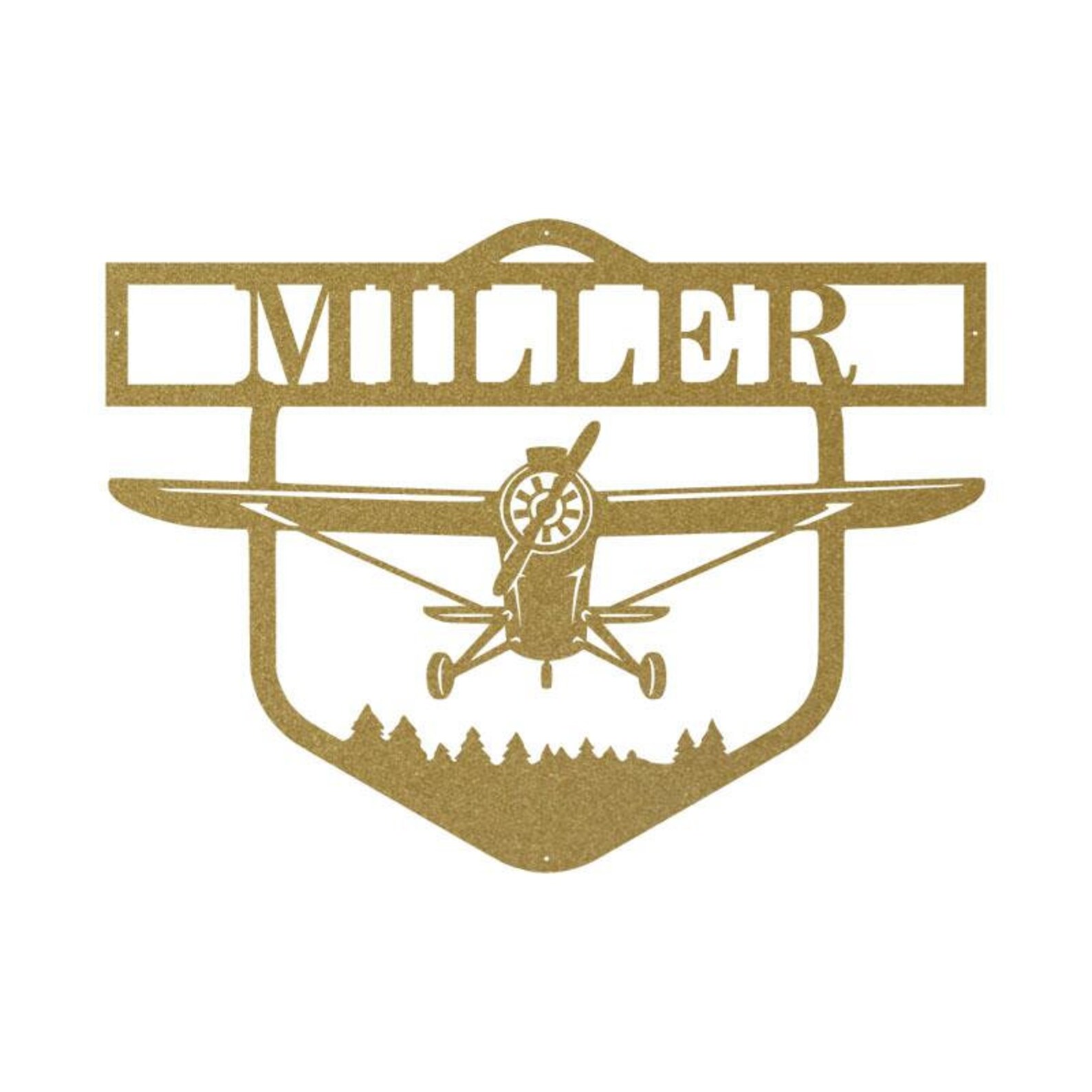 Airplane Monogram Front View Pilot Gifts Personalized - Etsy