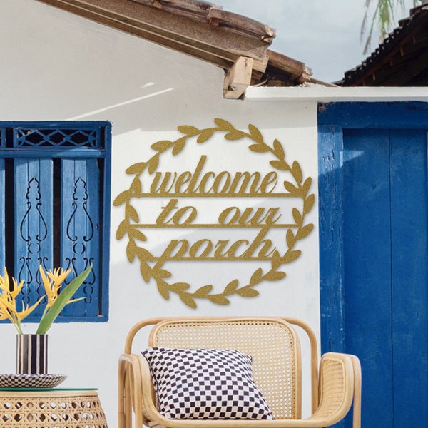 Beachy Welcome Sign - Etsy