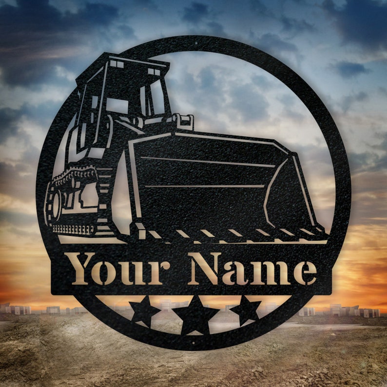 Construction Collection: Bulldozer Dozer Diesel Metal Sign - Etsy