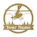Helicopter Monogram, Pilot Gifts, Personalized Aviation Signs, Custom ...