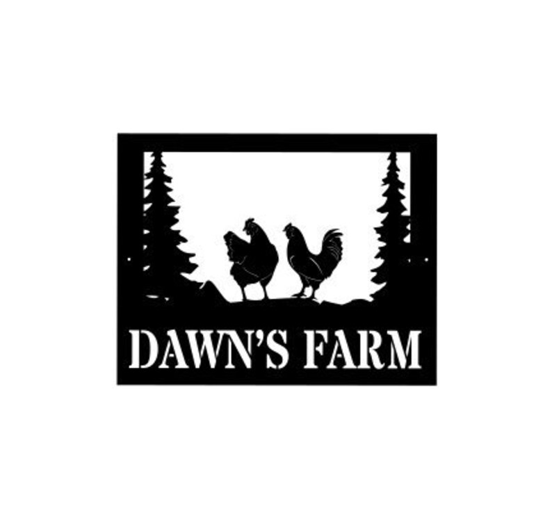 Chicken Farm Sign - Etsy