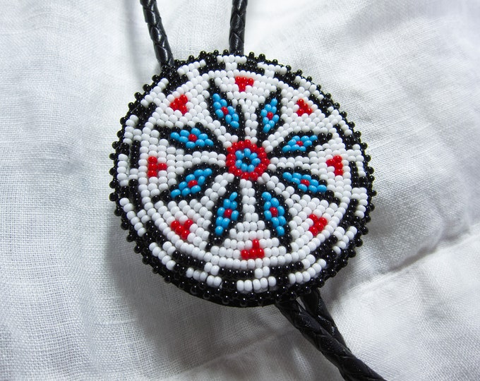 Seed Bead Bolo Tie - Etsy