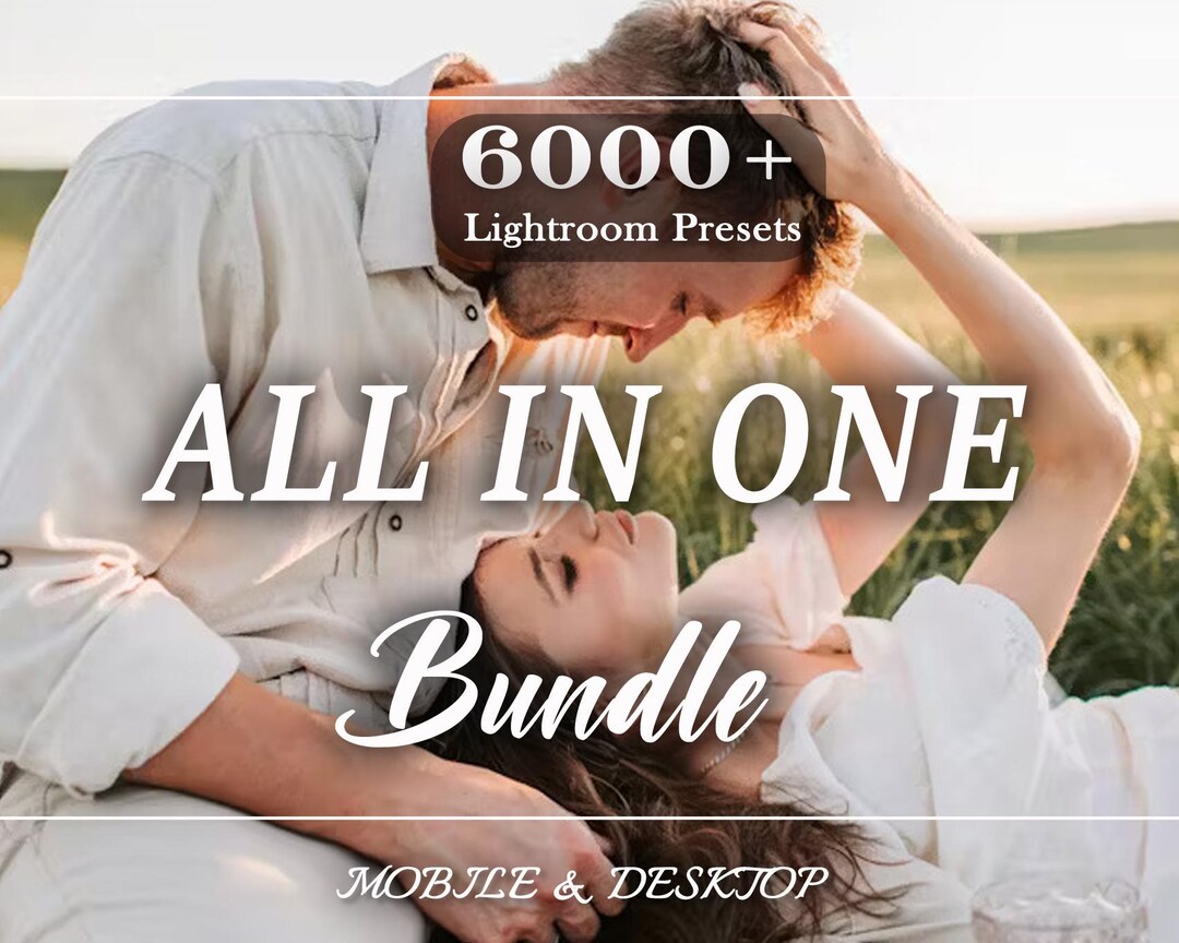 6000+ Bright Airy Presets, Mobile LIGHTROOM Presets, Bright Preset, Instagram Filter, White ...