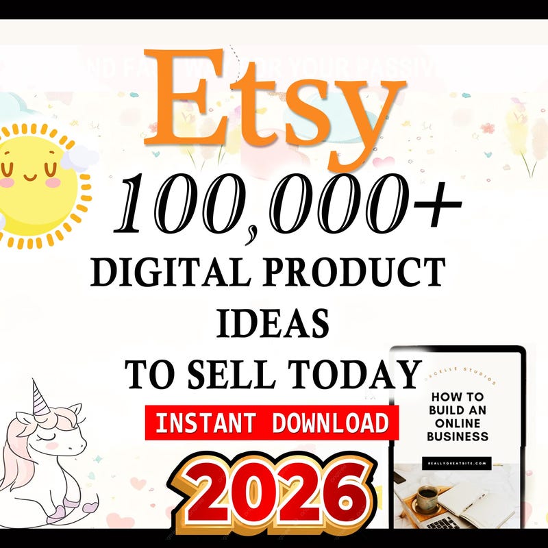 Top Best Selling Digital Products - Etsy