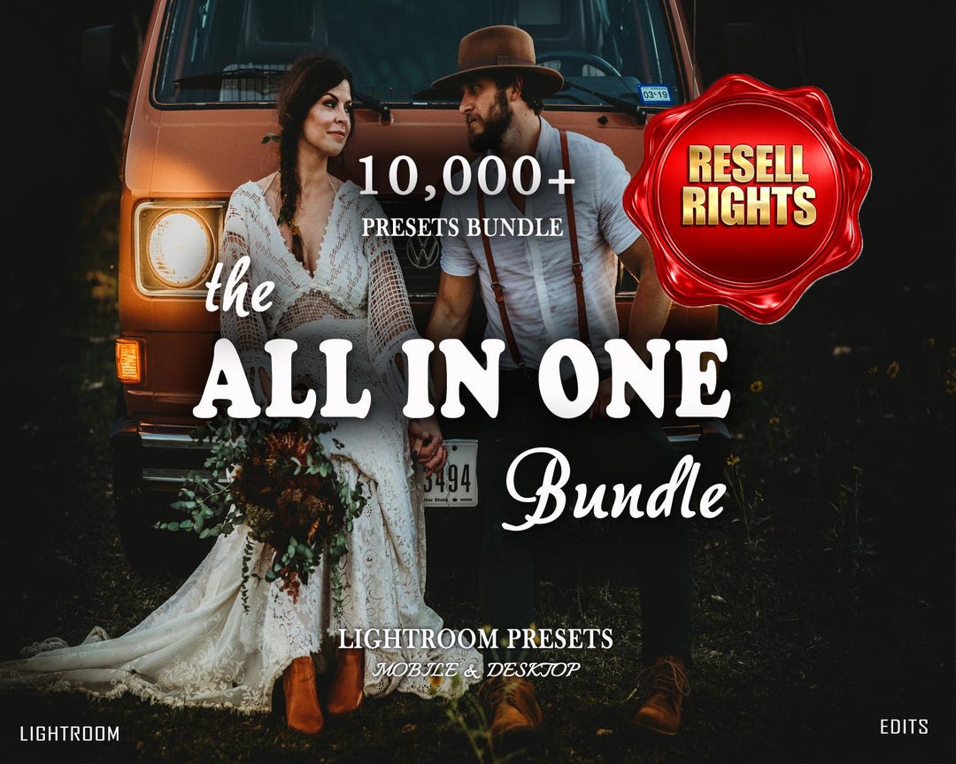 11,000+ Resell Digital Products Bundle, Lightroom Presets Ideal for ...