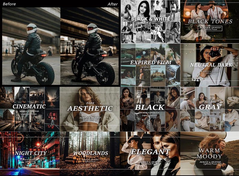 5,000+ CINEMATIC Film Luts Bundle, Movie-style Color Grading Presets ...