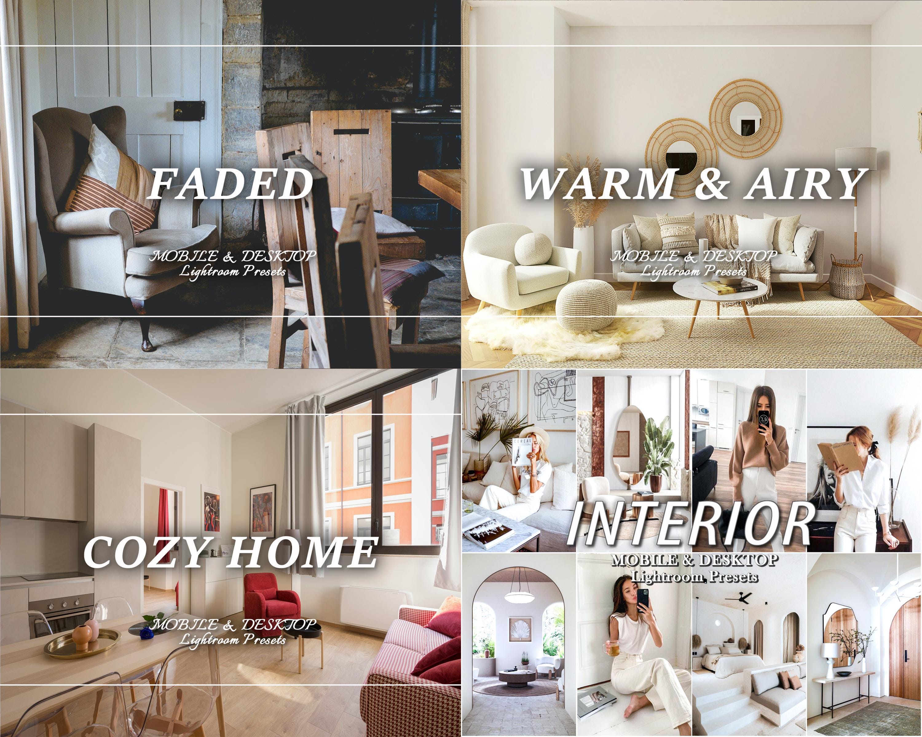 450+ Real Estate Presets, Indoor Lightroom Presets, Indoor Presets ...