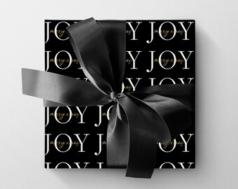 Joy Wrapping Paper | Etsy