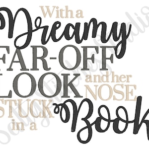 Machine Embroidery, INSTANT DOWNLOAD, With a Dreamy Far off Look and ...