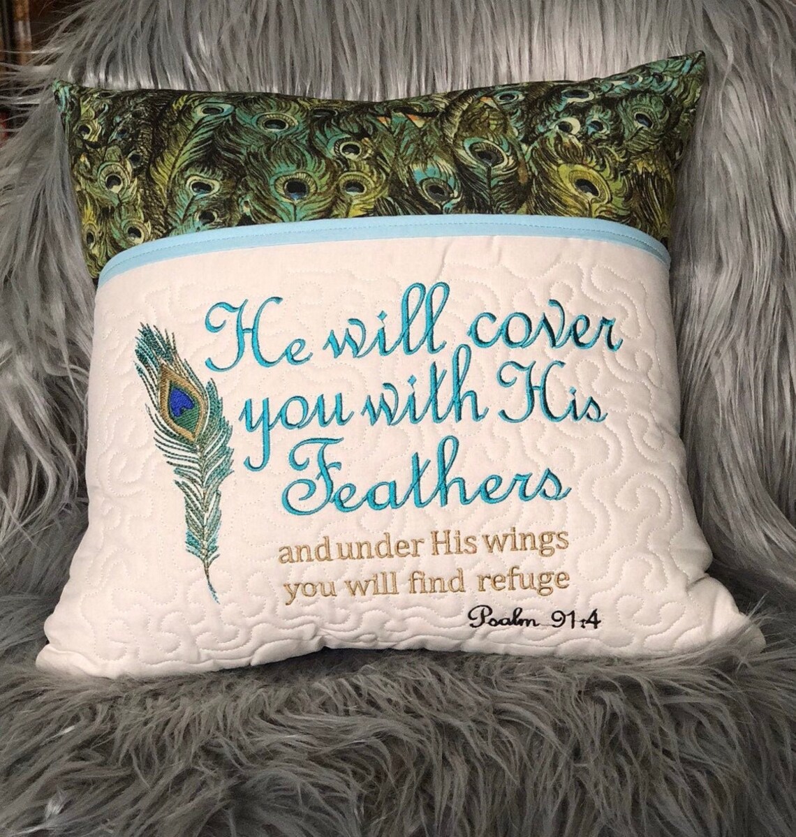 He Will Cover You With His Feathers and Under His Wings You Will Find ...