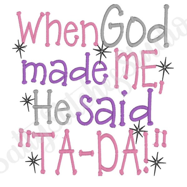 God Said Ta Da - Etsy