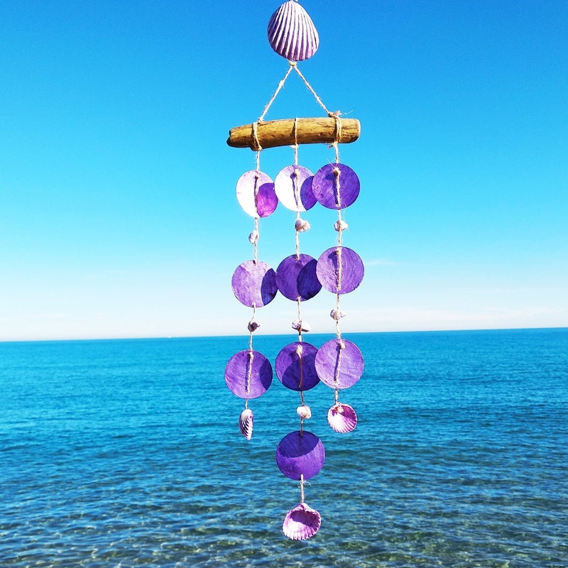 Capiz Wind Chime - Etsy
