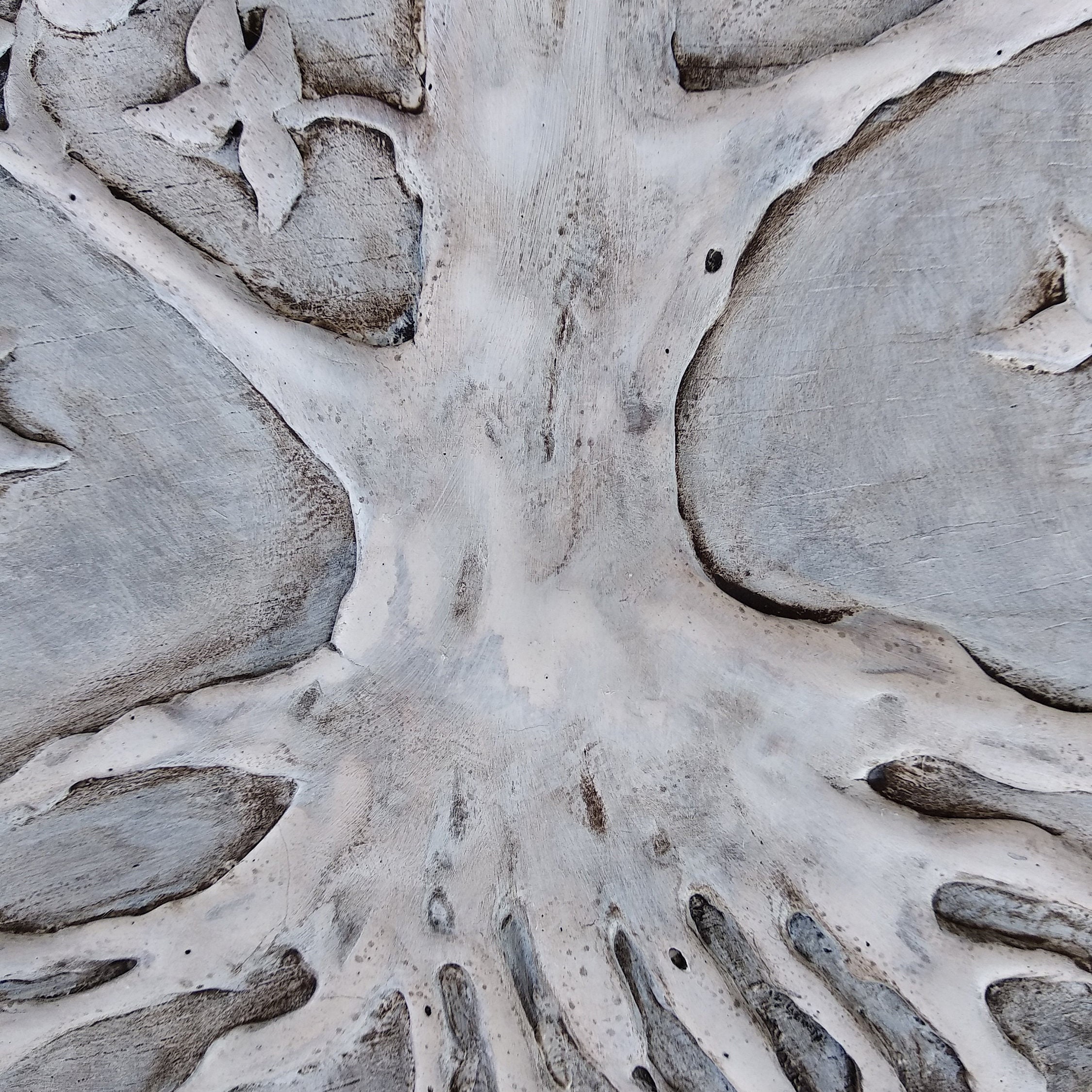 Relief Decorative Tree of Life Painting, Original Texturized Plaster on ...