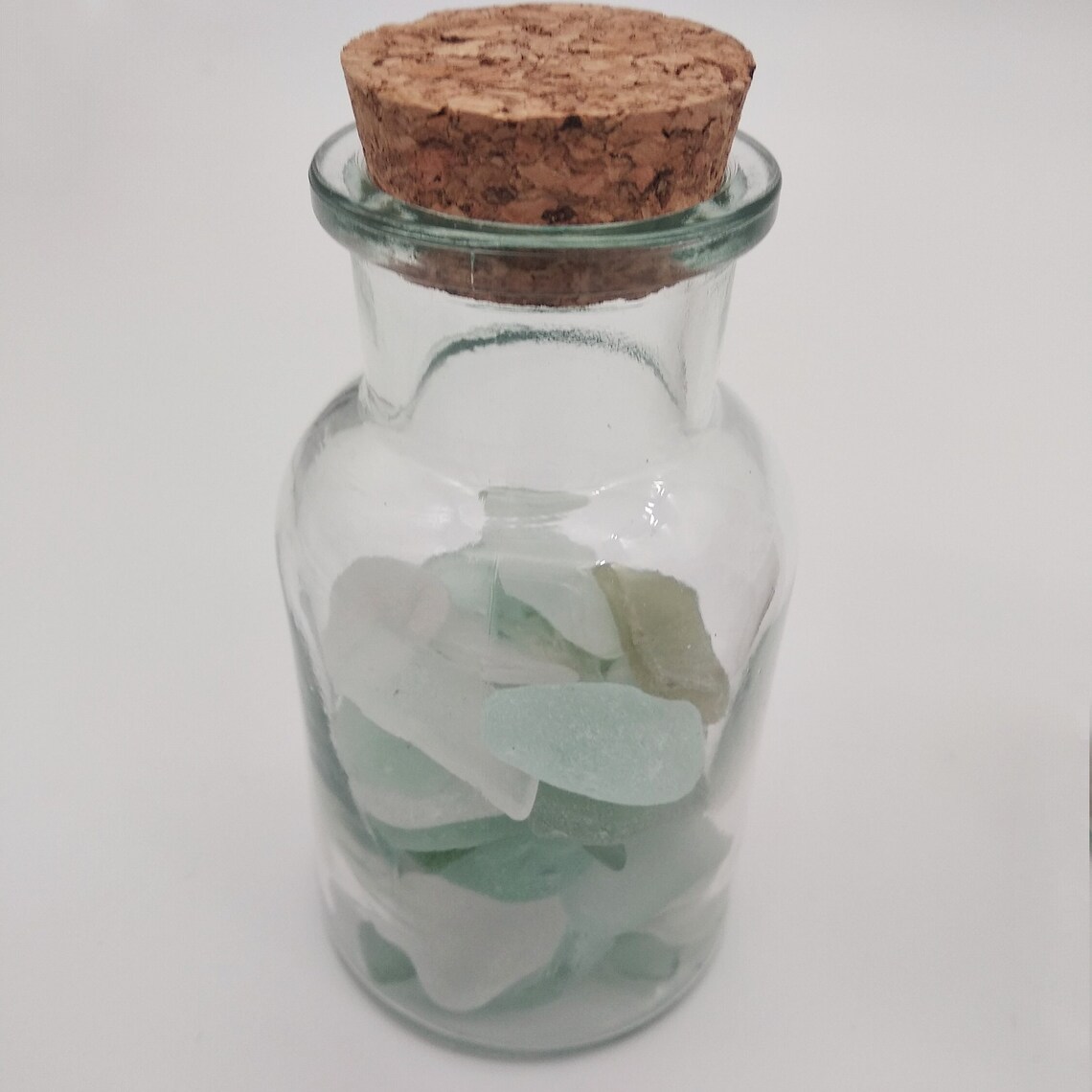 Beach Bottles Set of 3, Glass Bottles Filled With Sand Shells and Sea ...