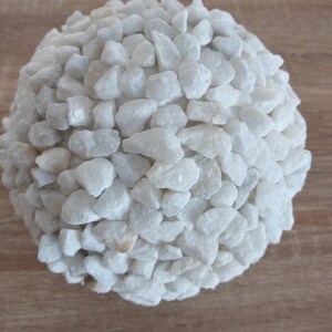 White marble stones ball decorative stone sphere natural | Etsy