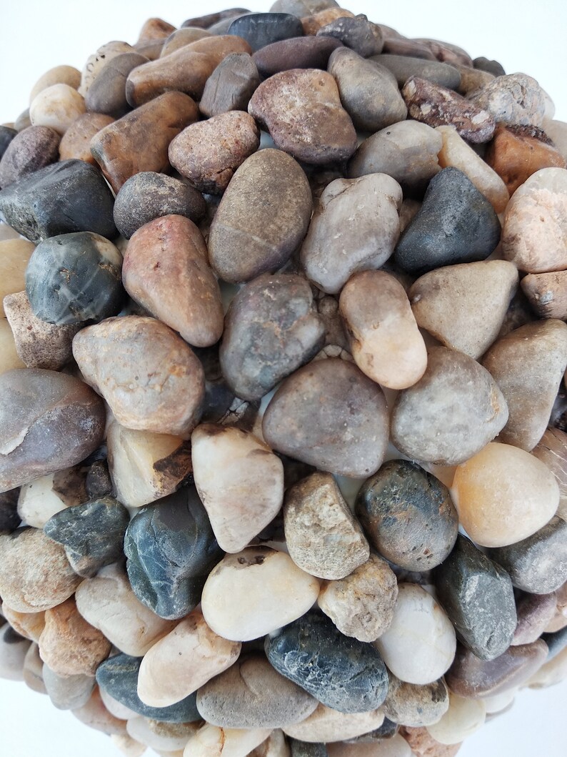 Large Decorative River Rocks Ball Rustic Stones Sphere - Etsy