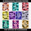 10 Classroom Posters for Kids and Teacher in School Class or Bedroom ...