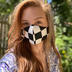 Face Mask PDF Pattern Digital Download - 3 Sizes With Written ...