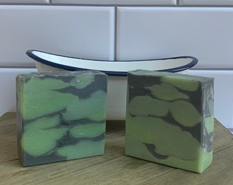 Camo Soap MAN Soap for Men / Sandalwood Bayberry and | Etsy