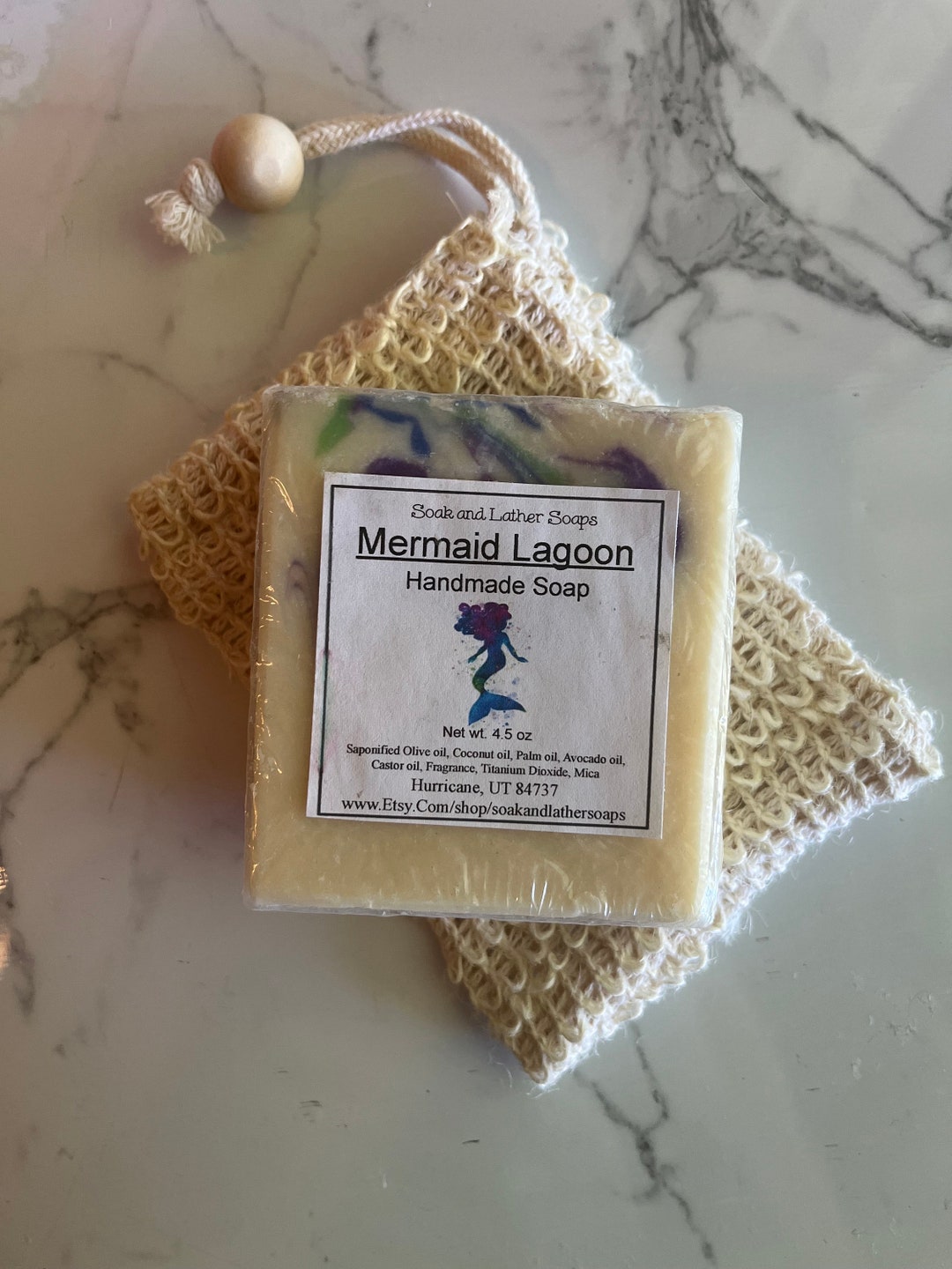 Handmade Soap Mermaid Lagoon - Etsy