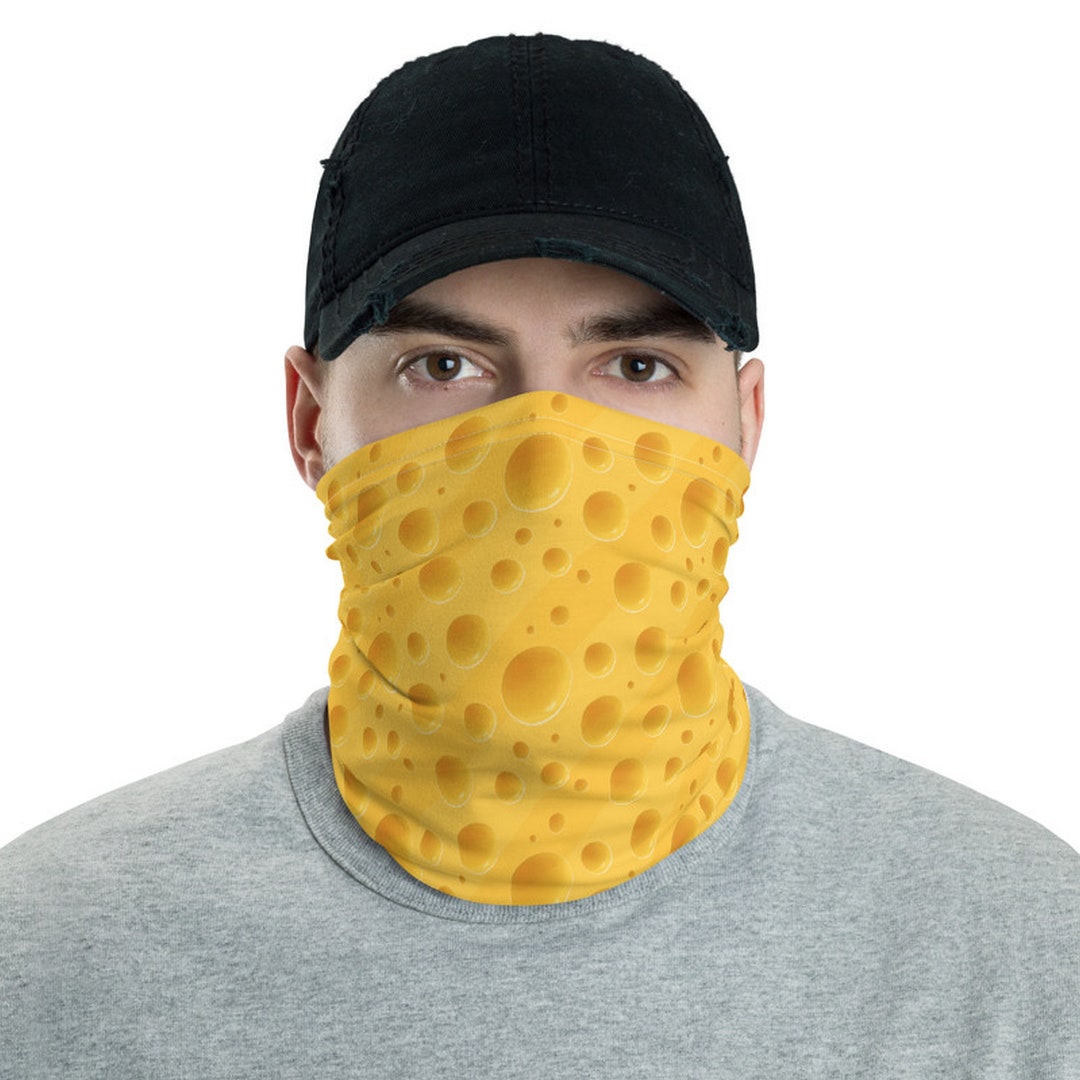 Cheese Neck Gaiter, Green Bay Packers Fan, Great Gift for Your Favorite ...