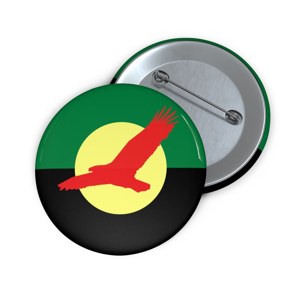 House Atreides v1, 2 Pin Button, Inspired From Dune, Cosplay, Red Hawk ...
