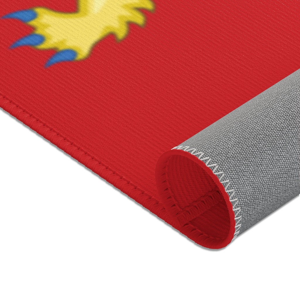 Plantagenet Lions, 2'x3' Door Mat & 4'x6' Area Rug Sizes, Royal Arms of ...