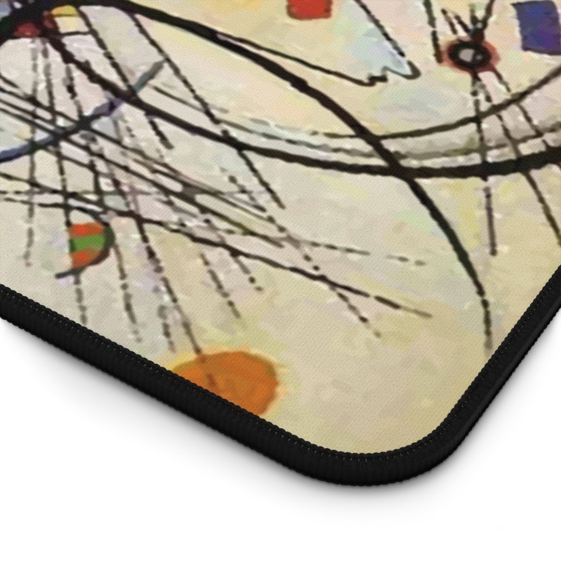 Transverse Line Desk Mat Wassily Kandinsky Abstract | Etsy