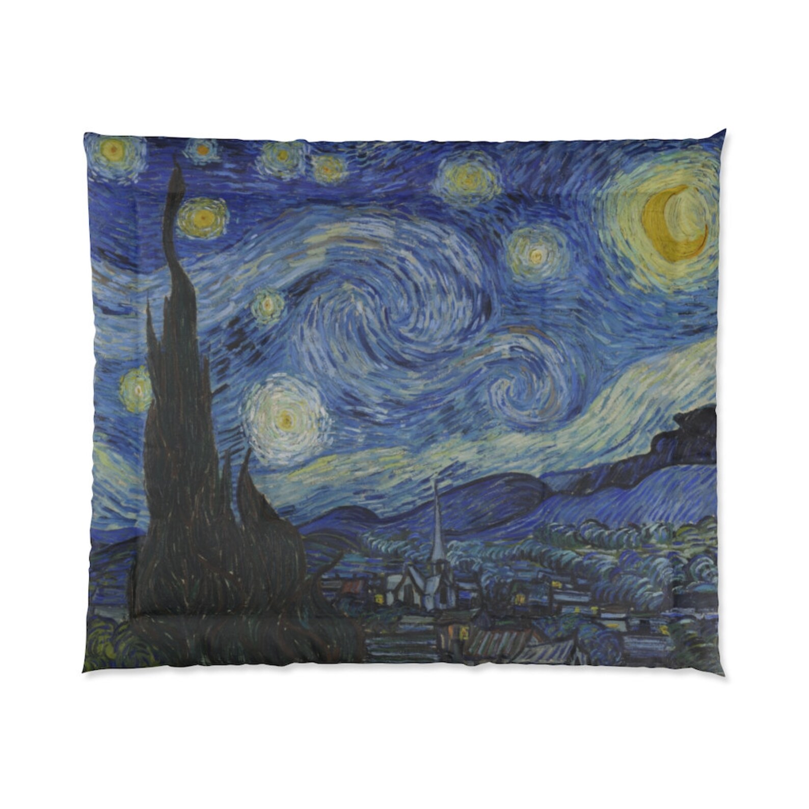 Starry Night King Comforter Vincent Van Gogh - Etsy