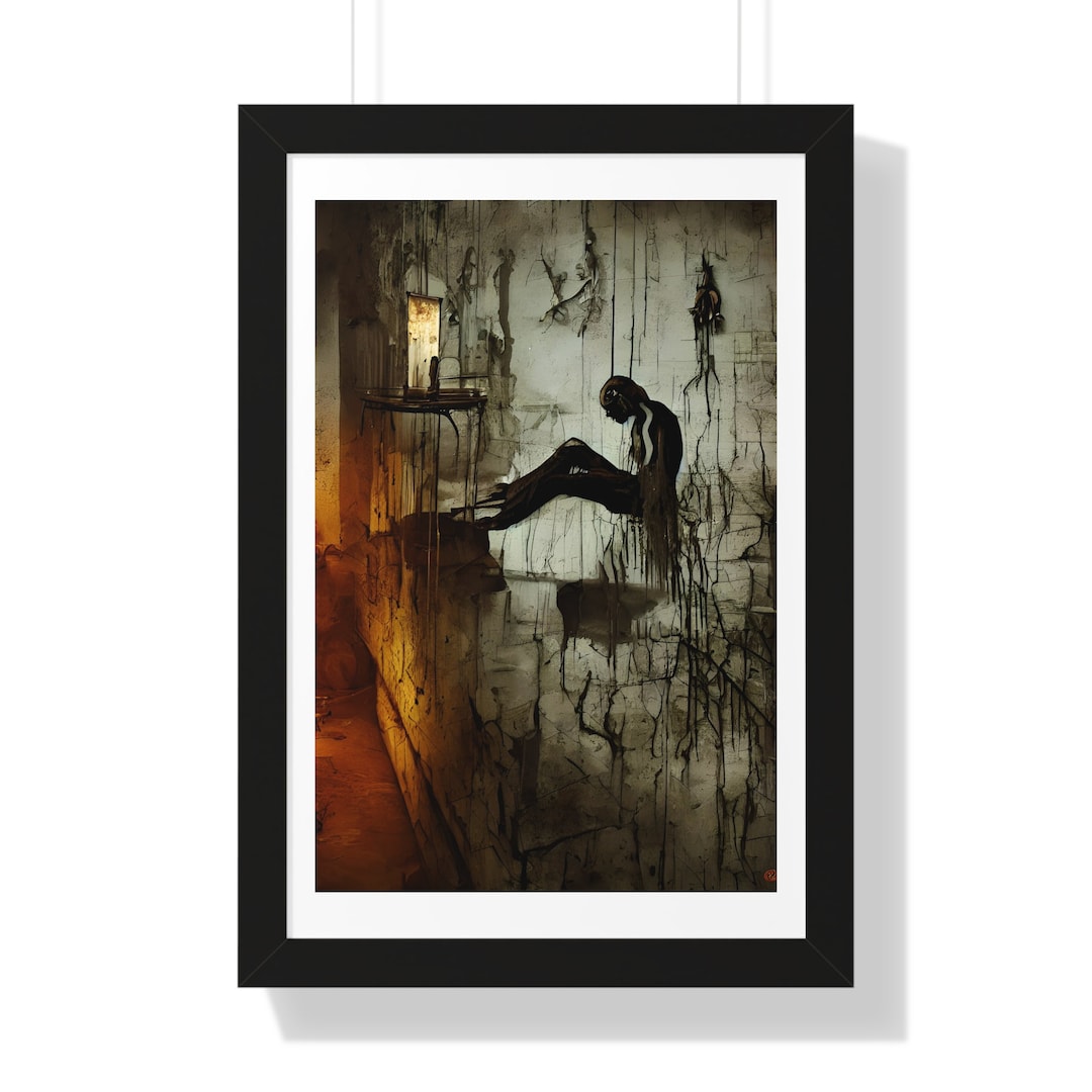 Profound Sorrow, 16"x24" Framed Poster, Loss, Depression, Grief ...
